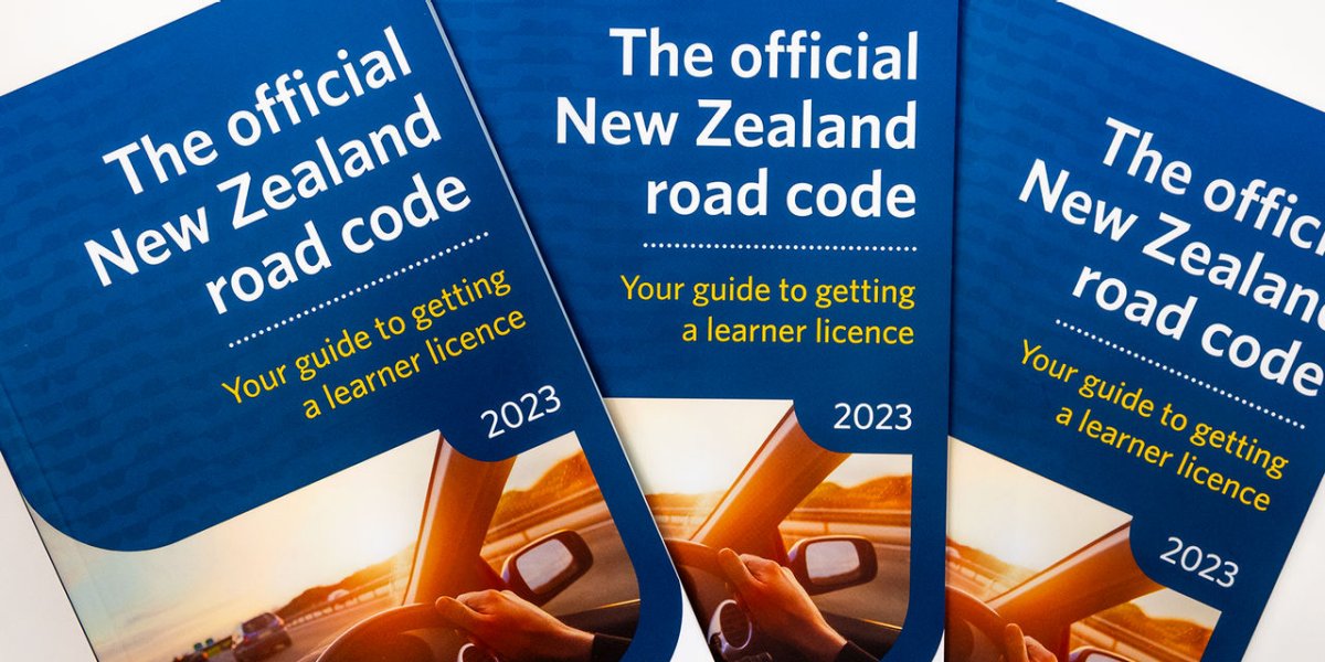 New Zealand Road Code for getting a learner licence