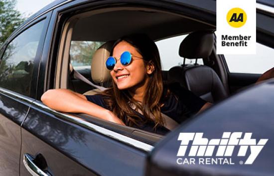Thrifty Car Rental - special rates for AA Members | AA New Zealand