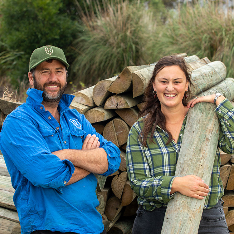 Solving problems: recycling vineyard posts