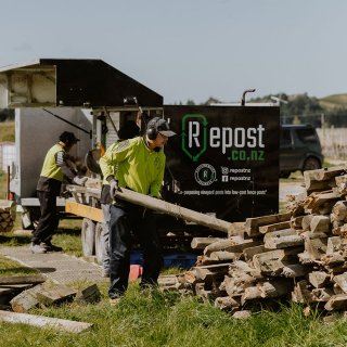 Solving problems: recycling vineyard posts