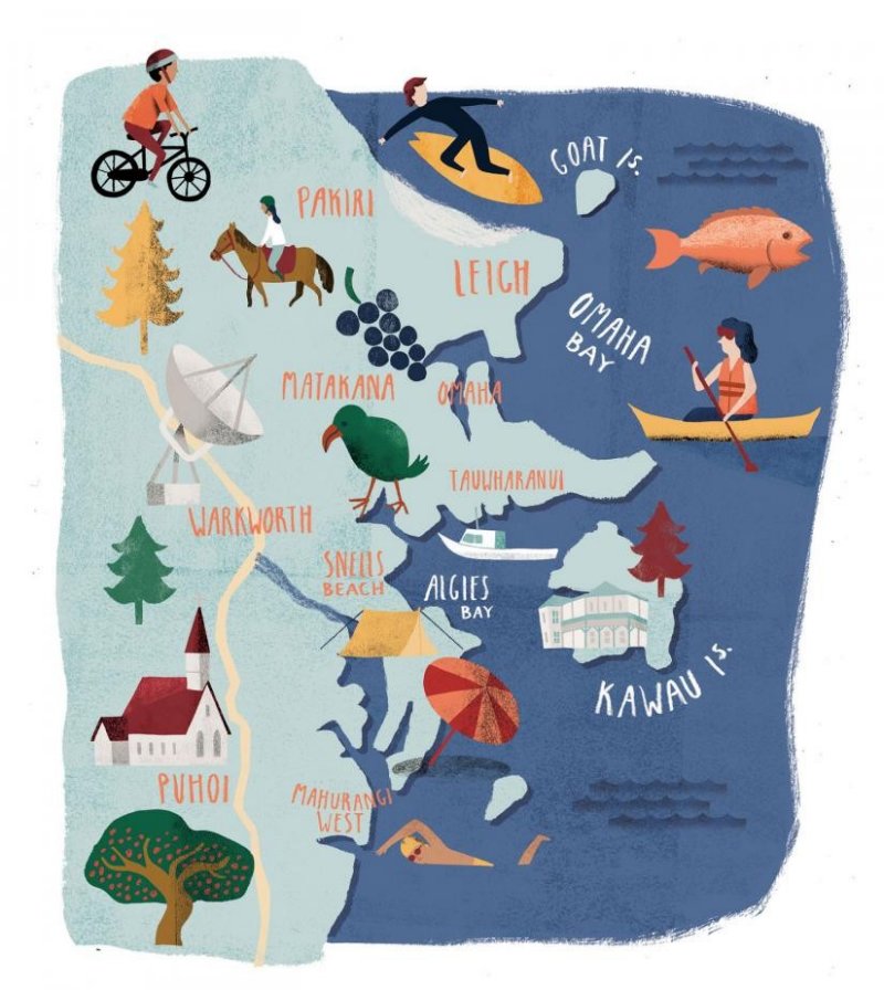 Matakana coast and country: weekend wonderland